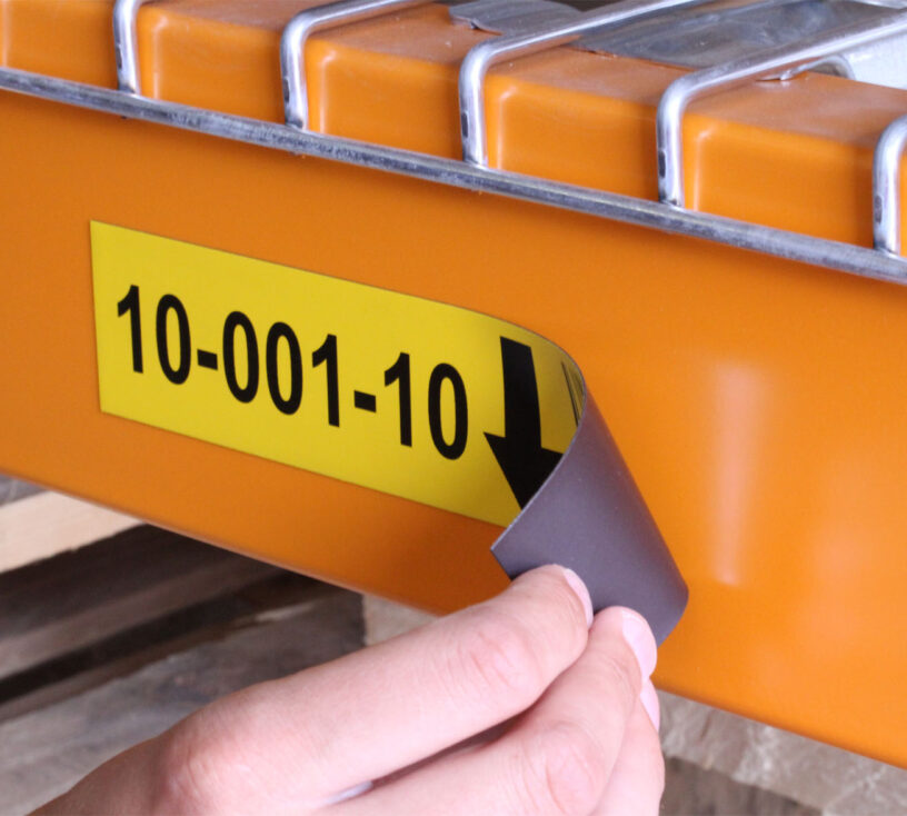 Rack and location labels - ALTEC industrial identification B.V.